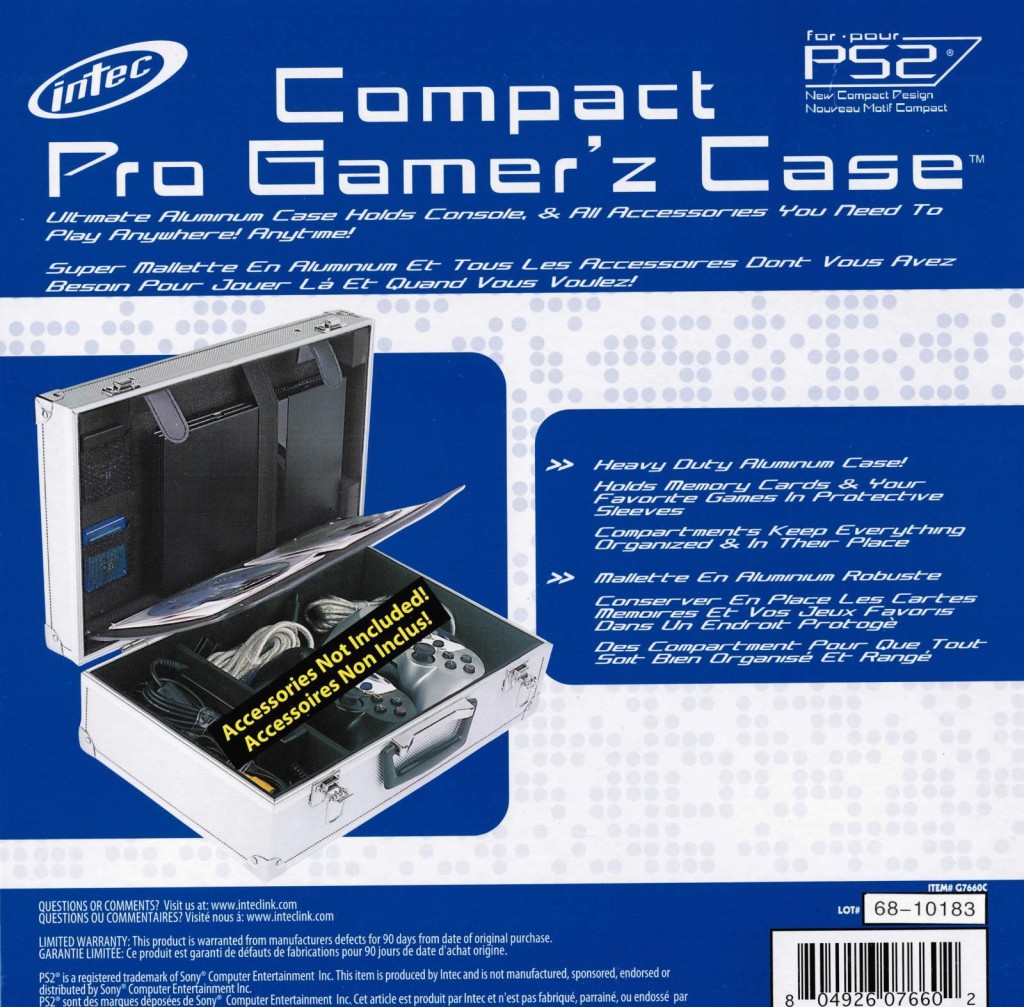 Intec Pro Gamers Case for PS2 (good Blade mSR case) | Ken buys... Reviews