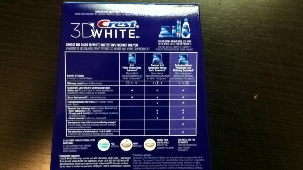 Crest 3D Whitestrips Professional Effects Teeth Whitening | Ken buys ...